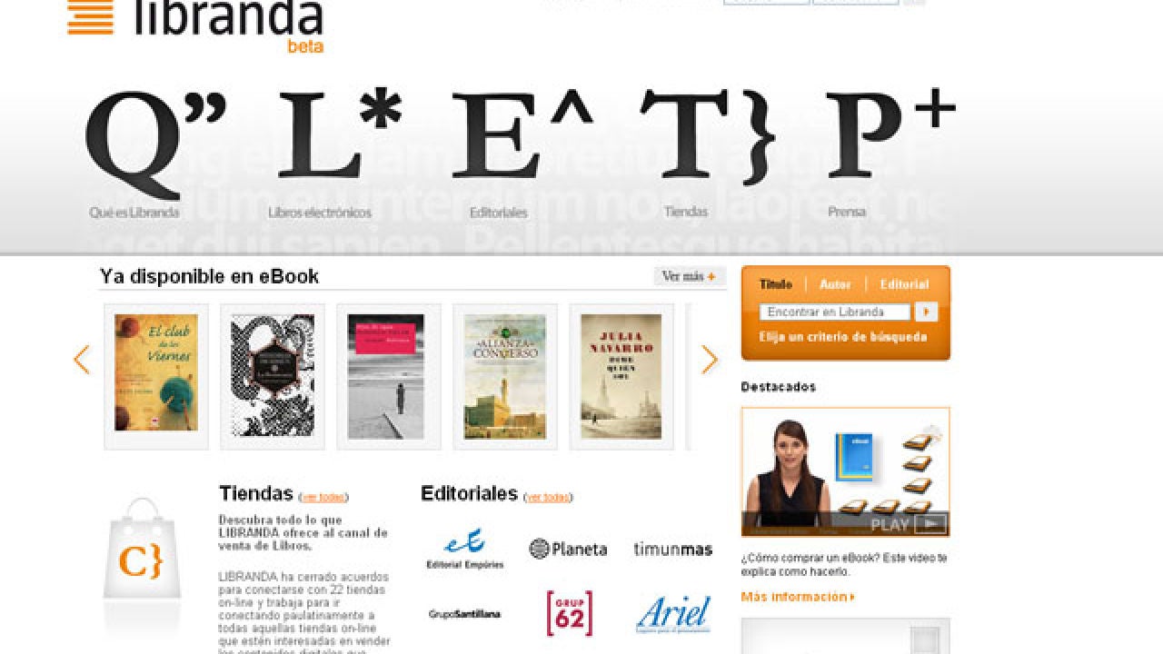Libranda arranca con más de 2.000 títulos