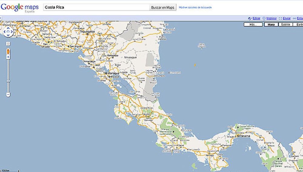 'Google Maps' corregirá sus mapas sobre la frontera de Costa Rica y ...