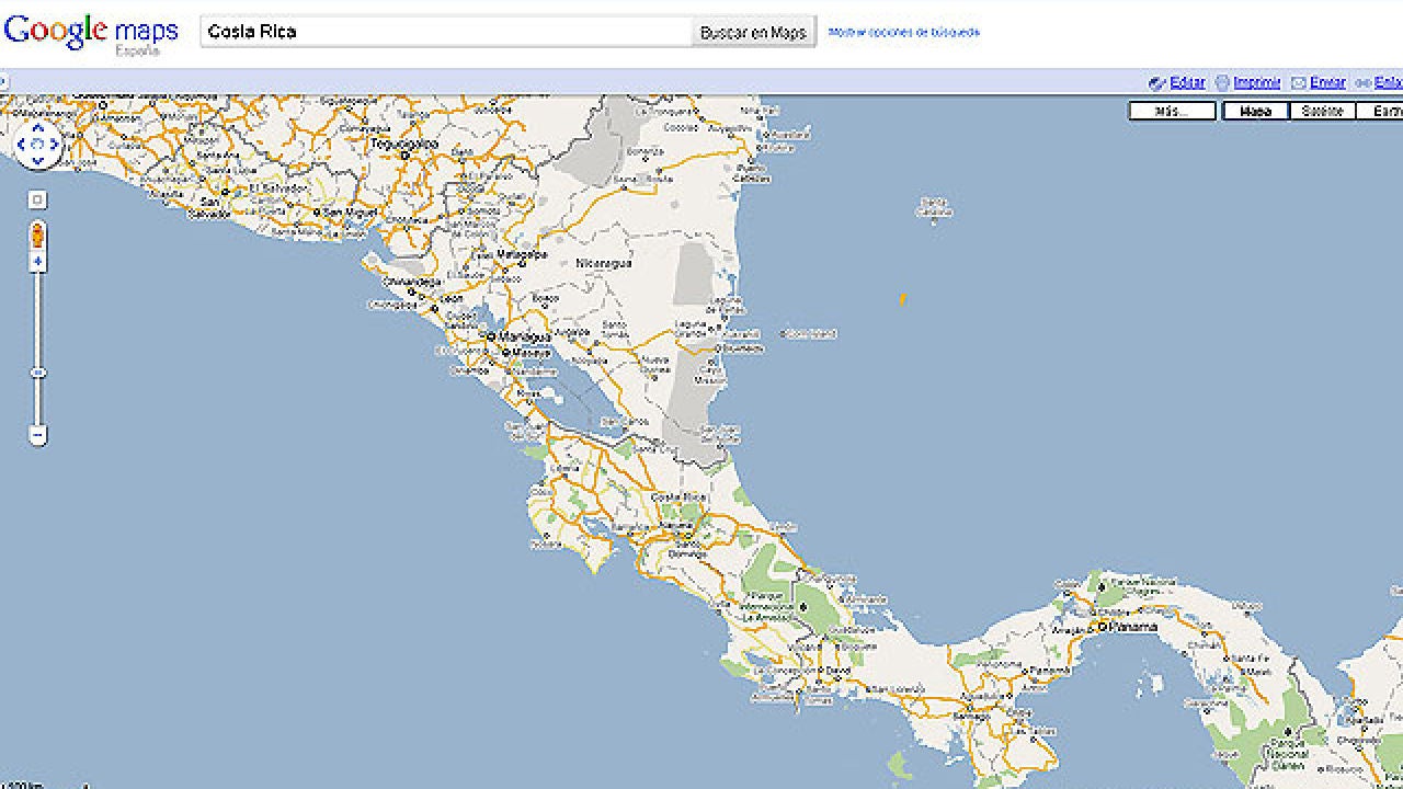 'Google Maps' corregirá sus mapas sobre la frontera de Costa Rica y ...