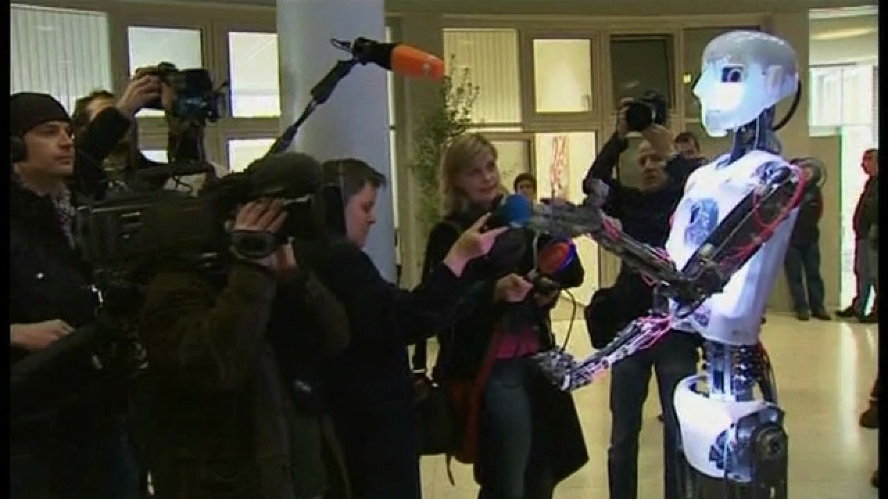 Un robot que recita a Shakespeare centra todas las miradas en el CEBIT