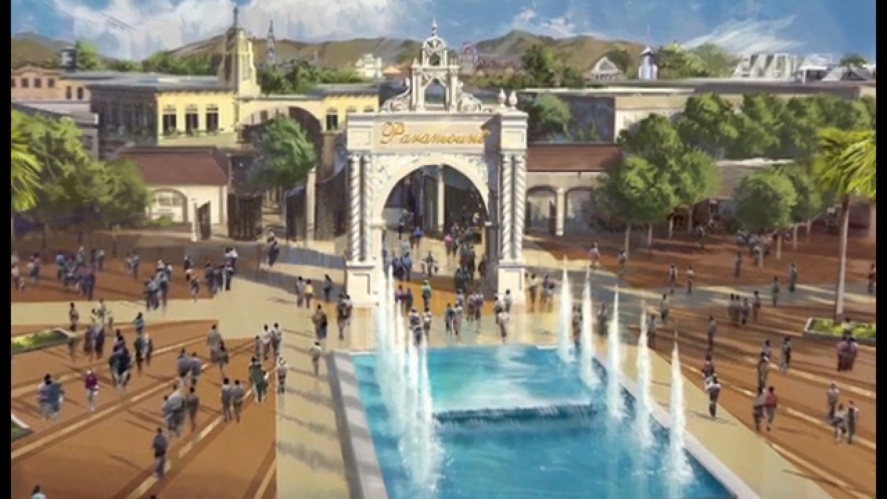 La Paramount construye su parque de atracciones en España