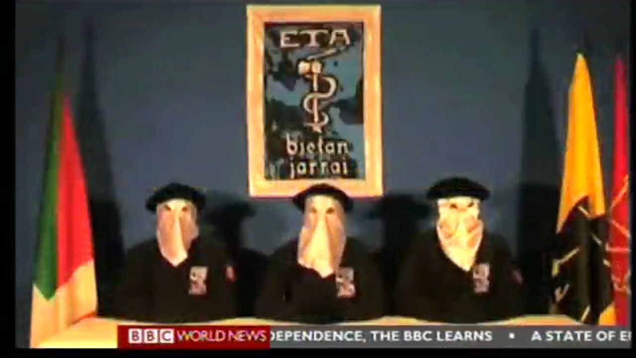 ETA difundió su último comunicado a través de la BBC