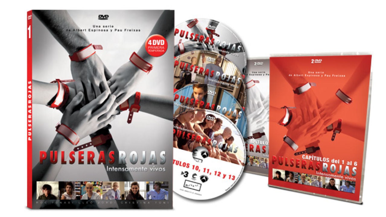 La primera temporada de 'Pulseras Rojas' ya disponible en DVD