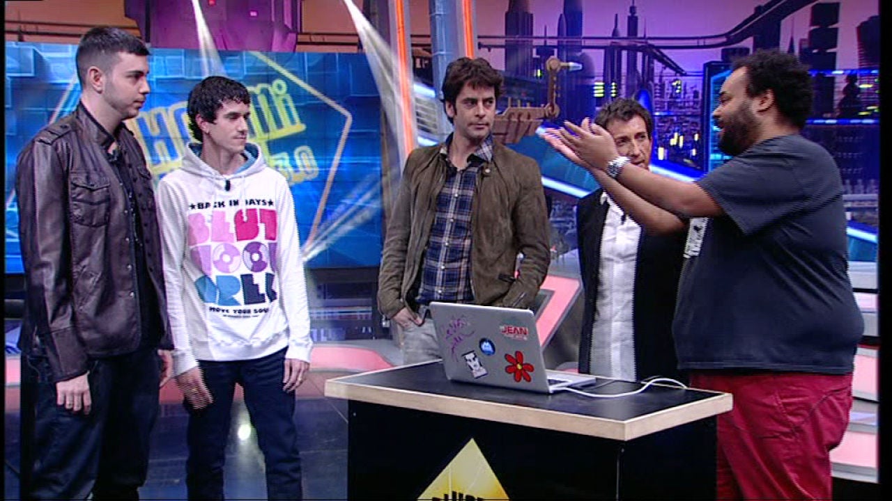 Gouss y Guezz graban en directo en El Hormiguero