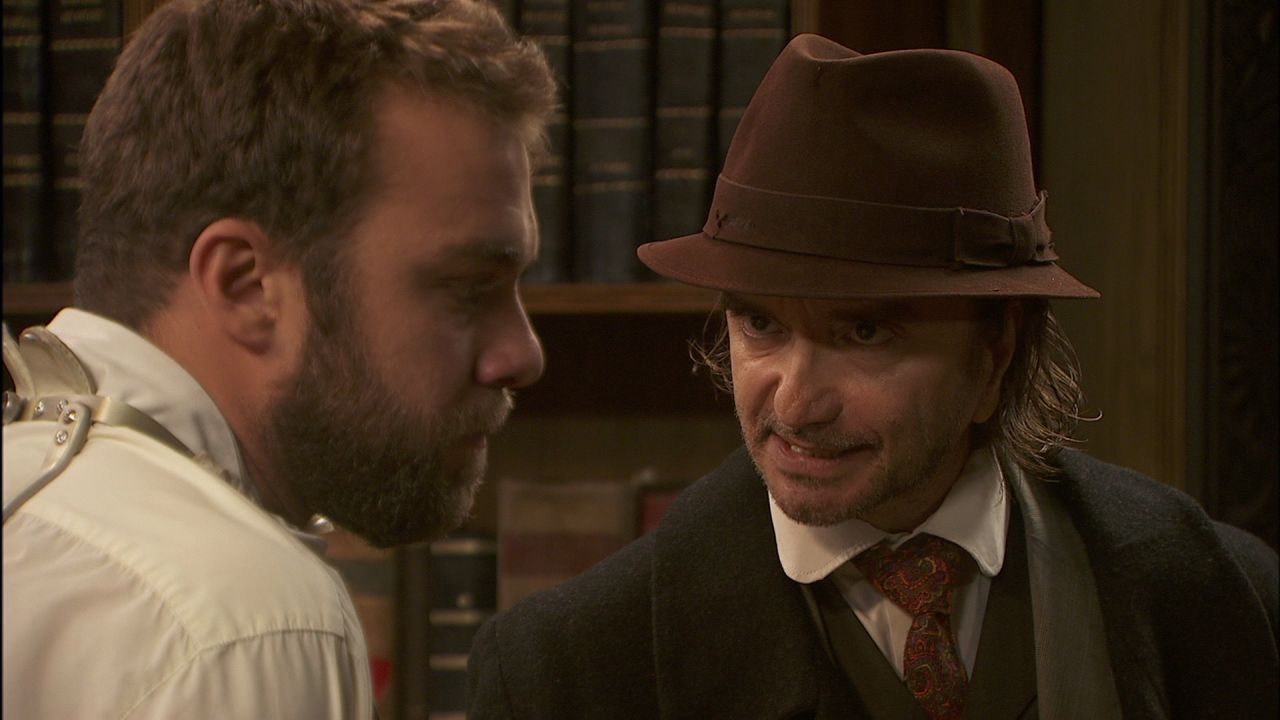 El usurero le pide el dinero que le debe Fernando por adelantado