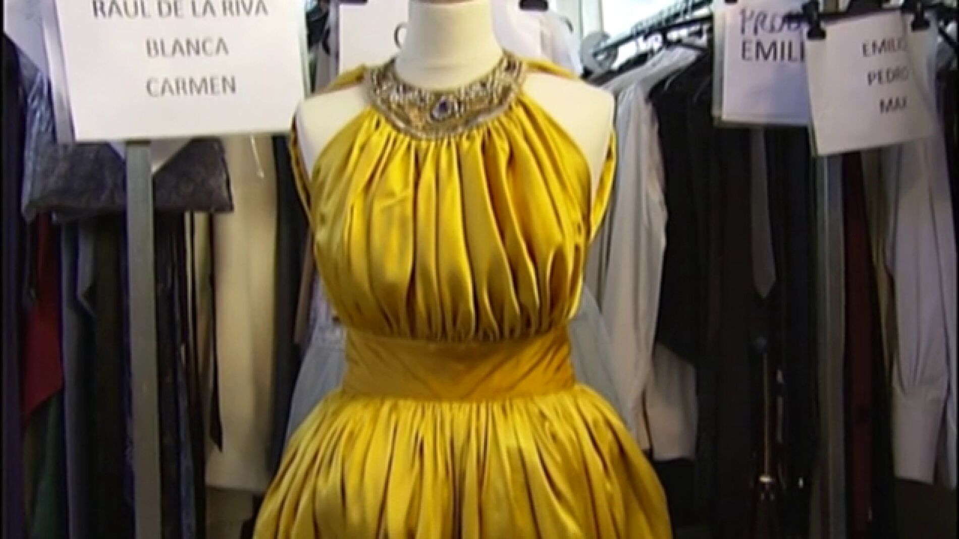 El espectacular vestido de Cristina, diseño de Raúl de la Riva