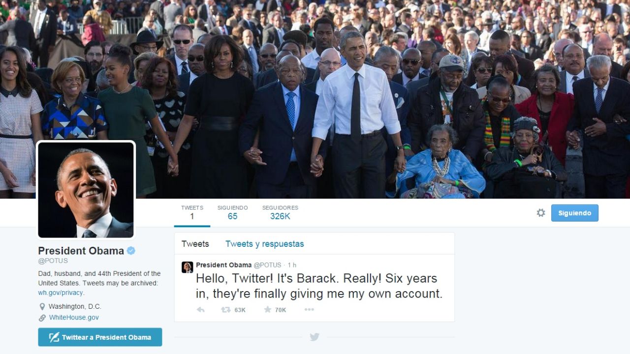 Obama bate récord Guiness con un millón de seguidores en Twitter en ...
