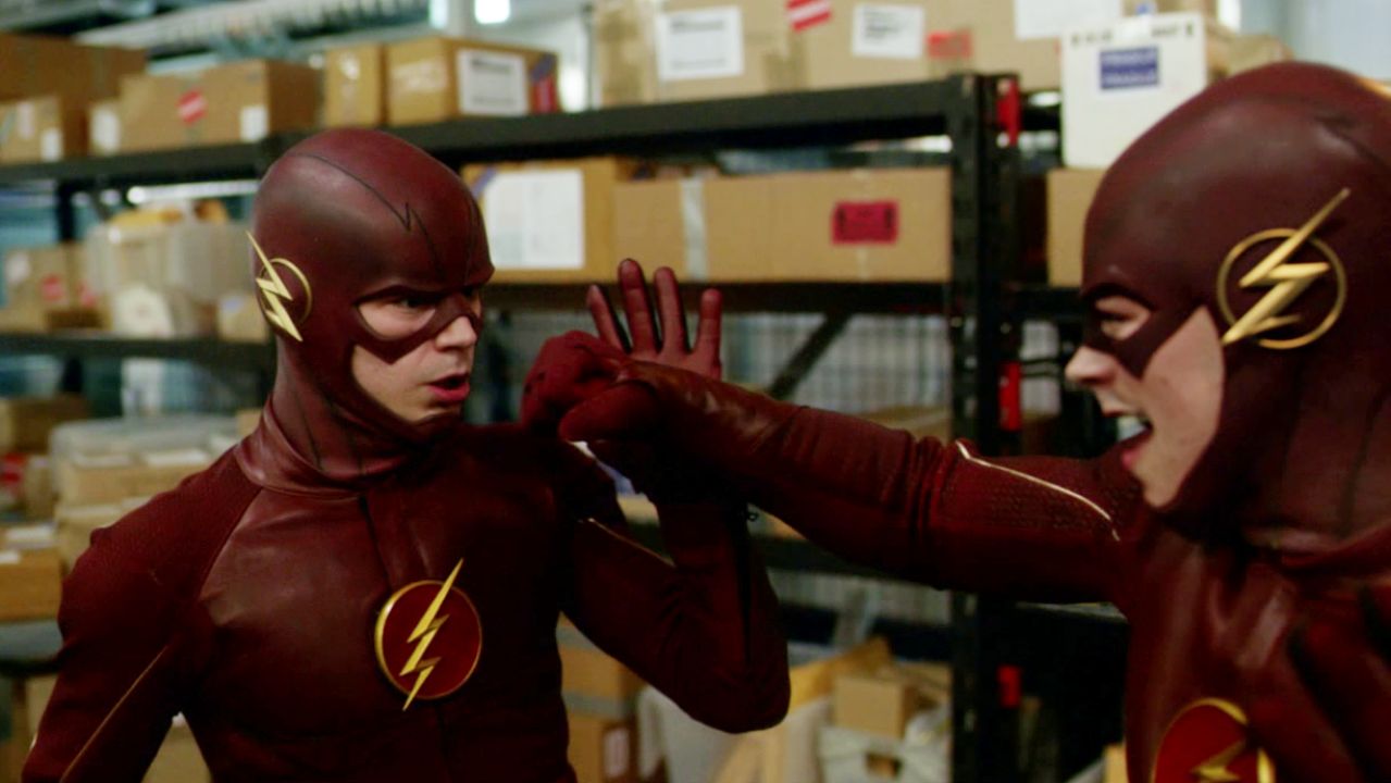 The Flash se enfrenta a un metahumano transformado en sí mismo