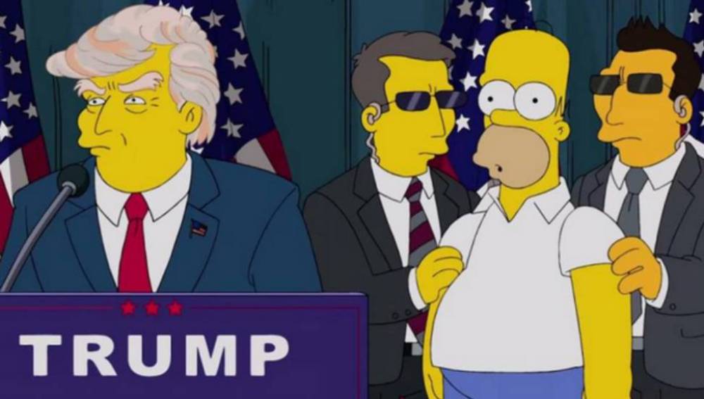 Lisa Simpson, hace 16 años: "El presidente Trump dejó la economía por ...