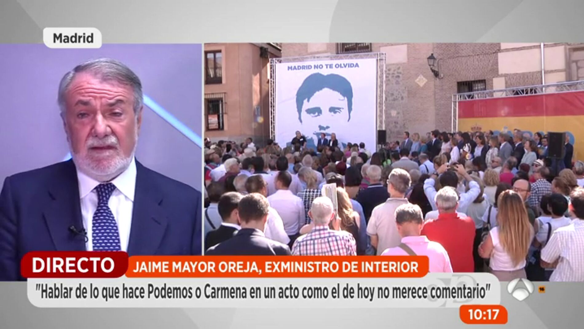 Jaime Mayor Oreja: "El proyecto político de ETA está más vivo que nunca ...