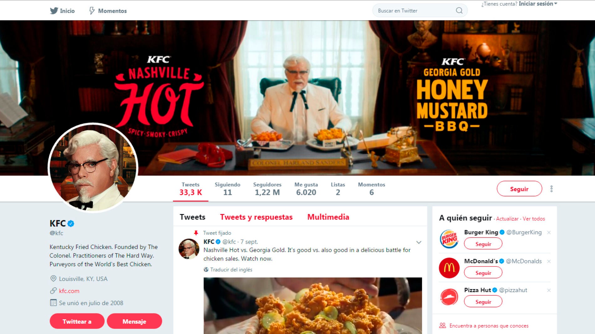El loco motivo por el que KFC sólo sigue a las Spice Girls y a otros 6 ...