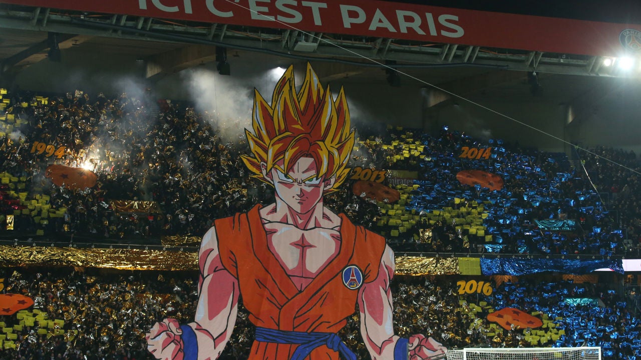 La razón por la que la afición del PSG enseñó a Goku antes del partido ...