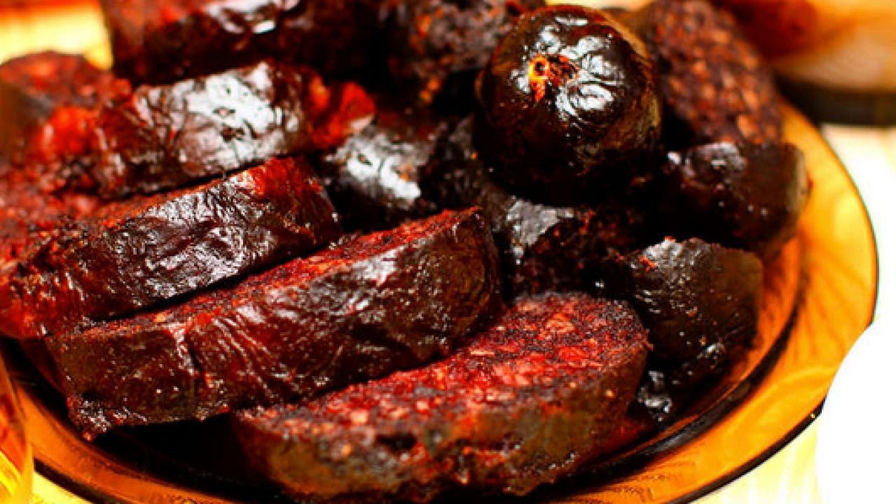 Siete recetas que incluyen SANGRE en su preparación