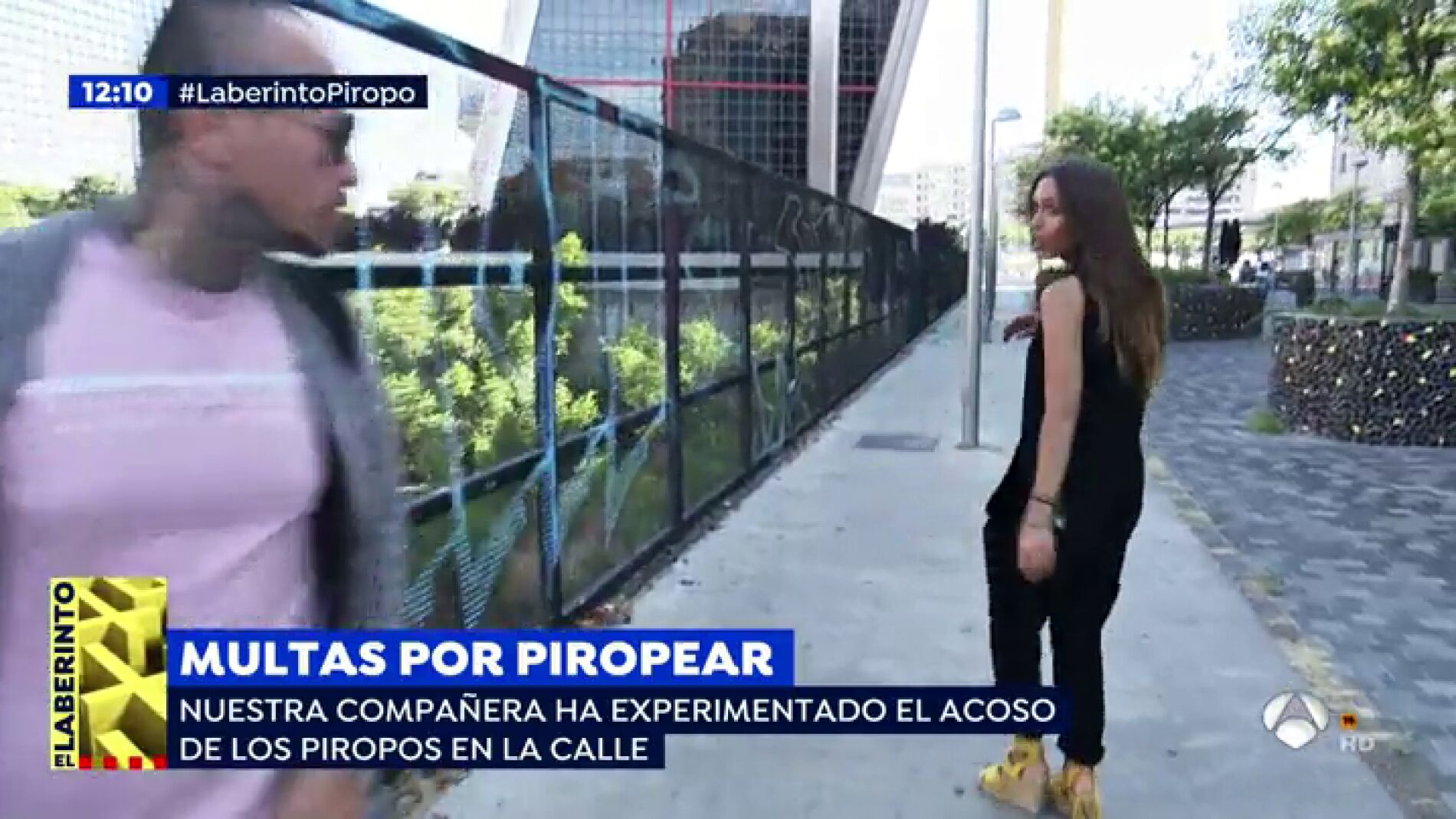 Una reportera de Espejo Público, acosada con 'piropos' en plena calle ...