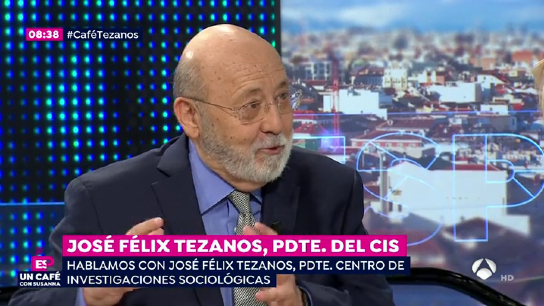 José Félix Tezanos: "En el CIS es imposible que se manipule un dato ...