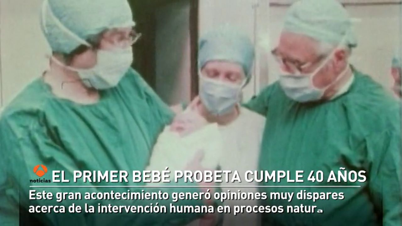 Se cumplen 40 años del nacimiento del primer bebé probeta
