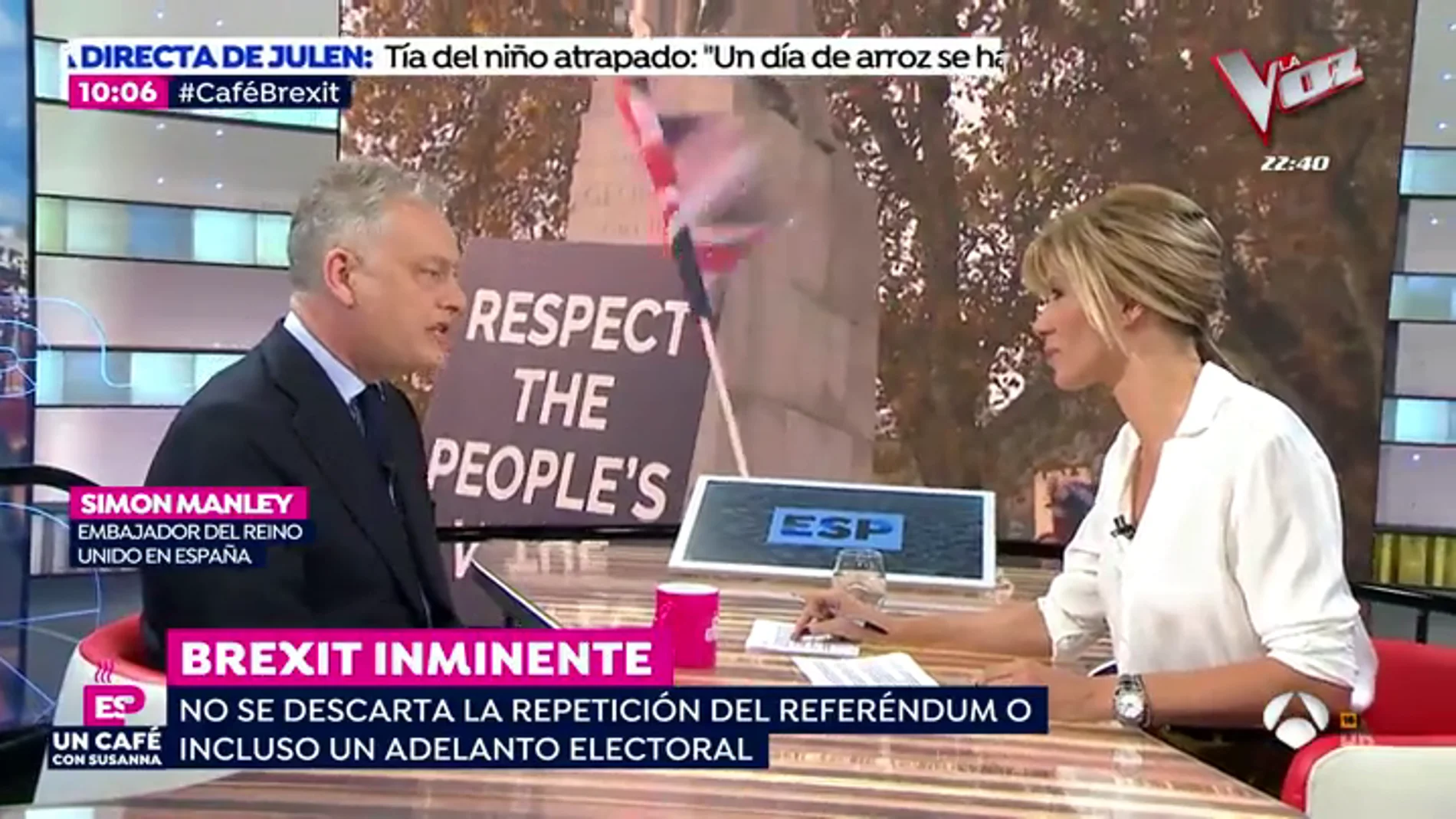 Simon Manley, embajador de Reino Unido en España: Simon Manley, embajador de Reino Unido en España: