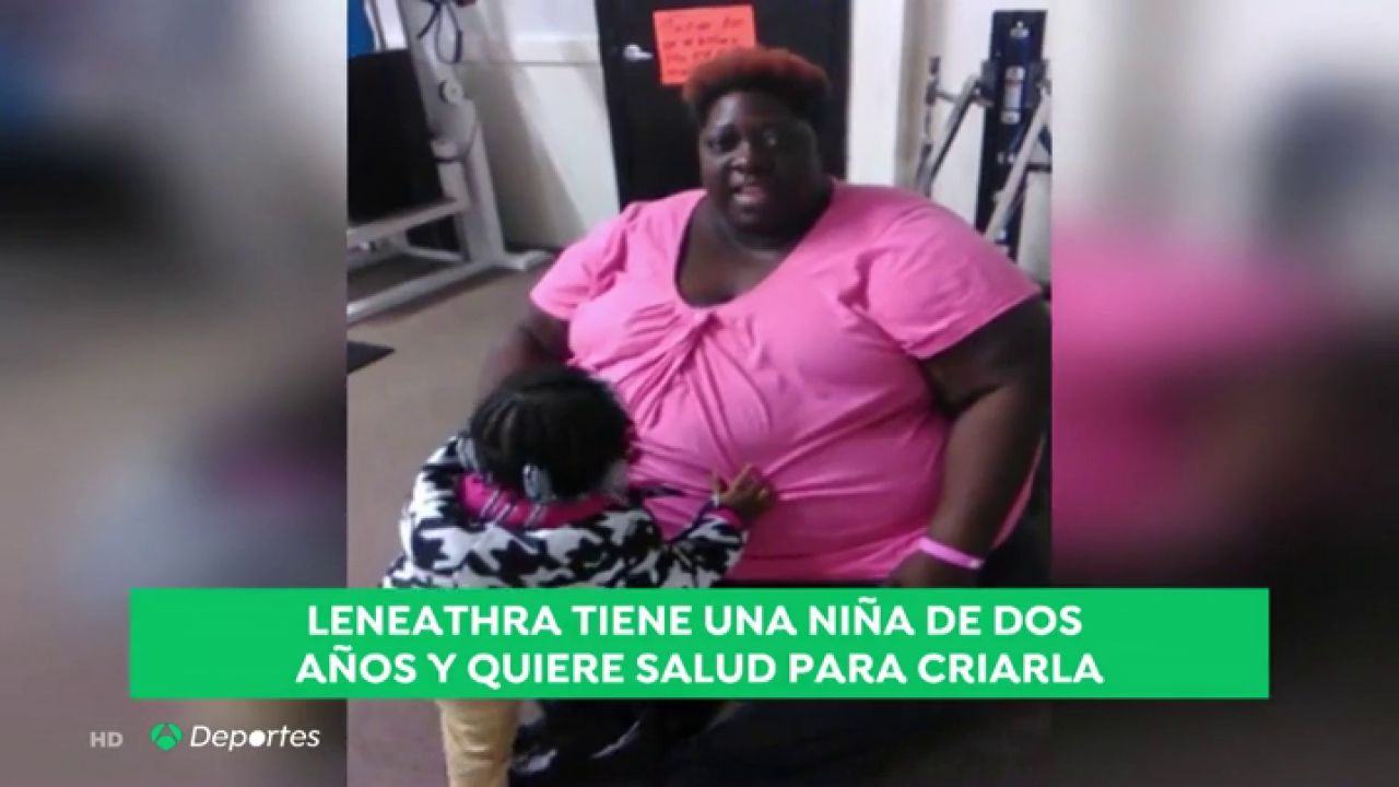 El reto de Leneathra Reed que se ha hecho viral en EEUU: pesaba 282 ...