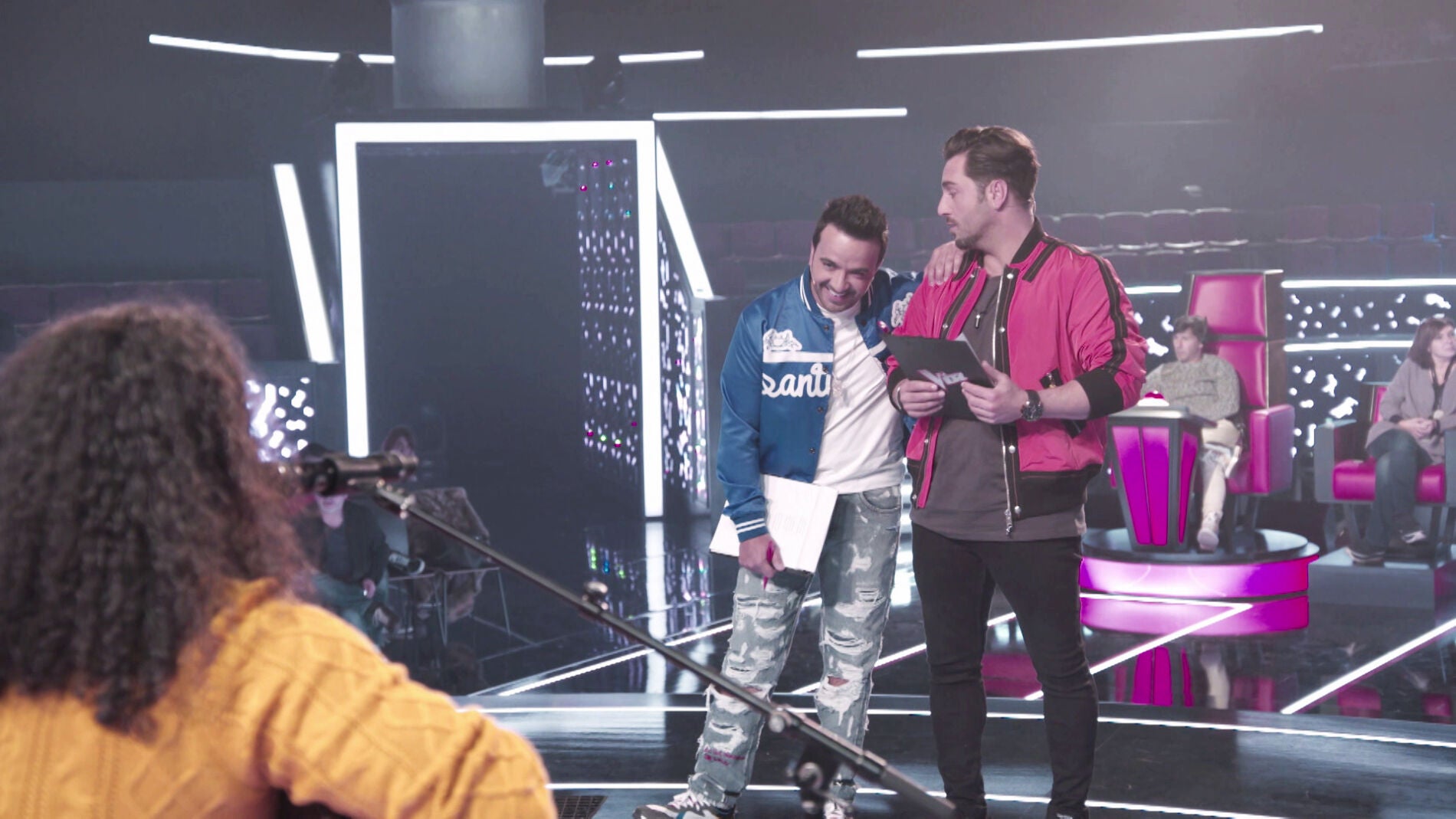 VIDEO - LA VOZ: Luis Fonsi queda asombrado con el ensayo de Tomás Basso ...