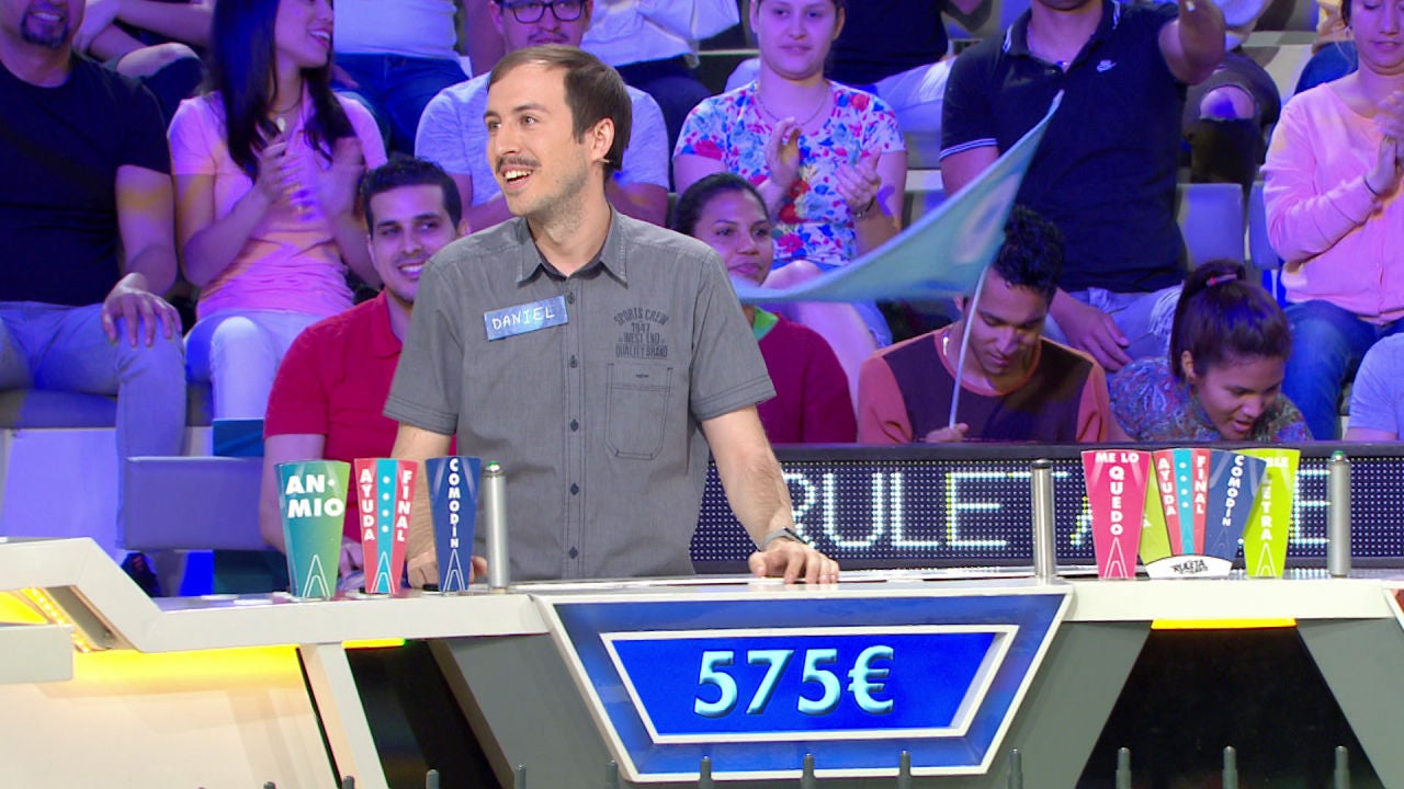 El extraño sueño de Daniel se hace realidad en ‘La ruleta de la suerte’