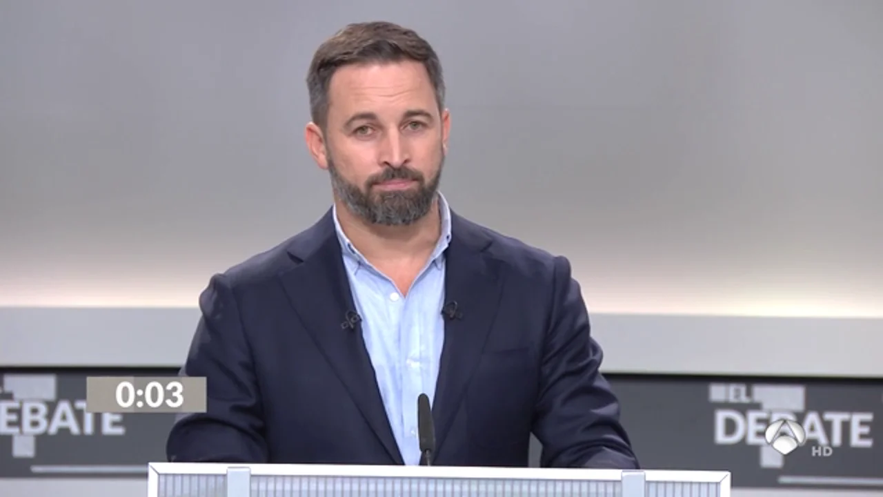Elecciones Generales 2019 El Minuto De Oro De Santiago Abascal En El