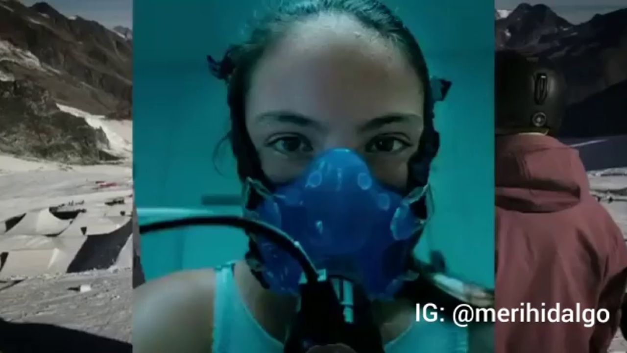 María Hidalgo muestra sus peores momentos en snowboard en #InsideMeFilm