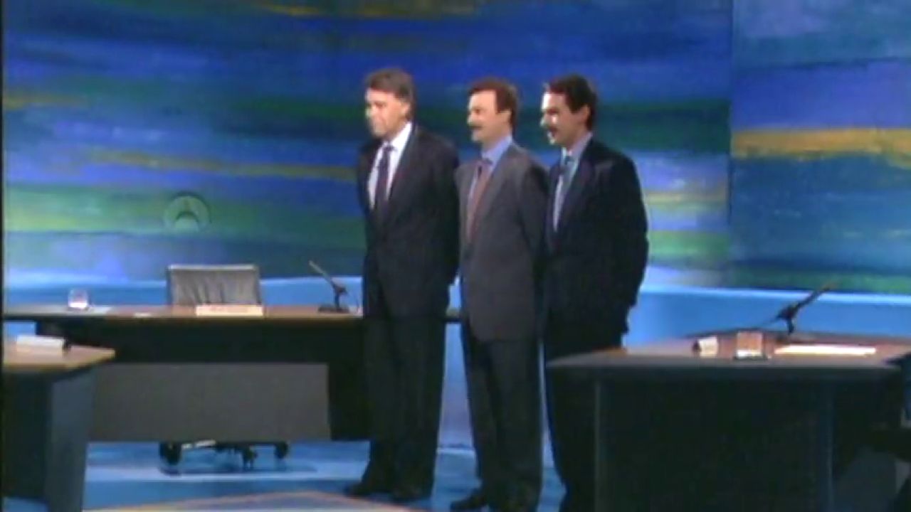 El primer debate televisado en España se emitió en Antena 3