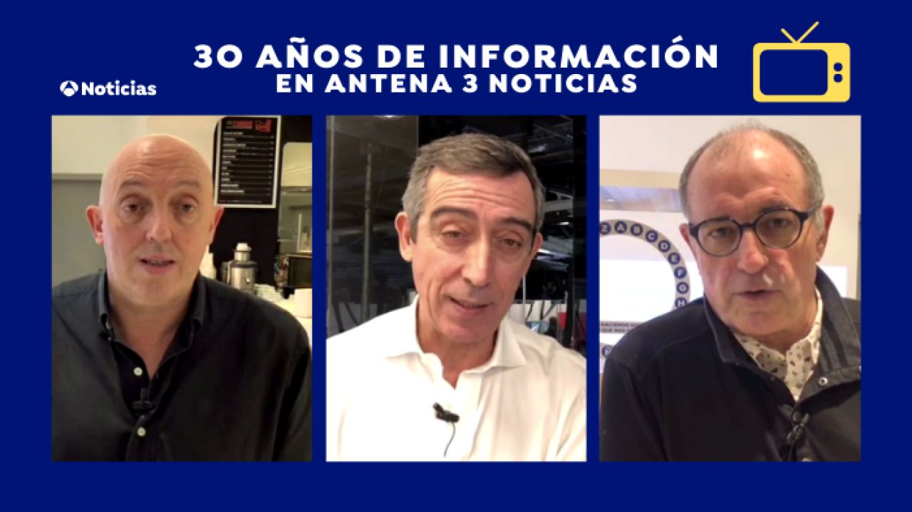 Antena 3 Noticias, treinta años de información en televisión