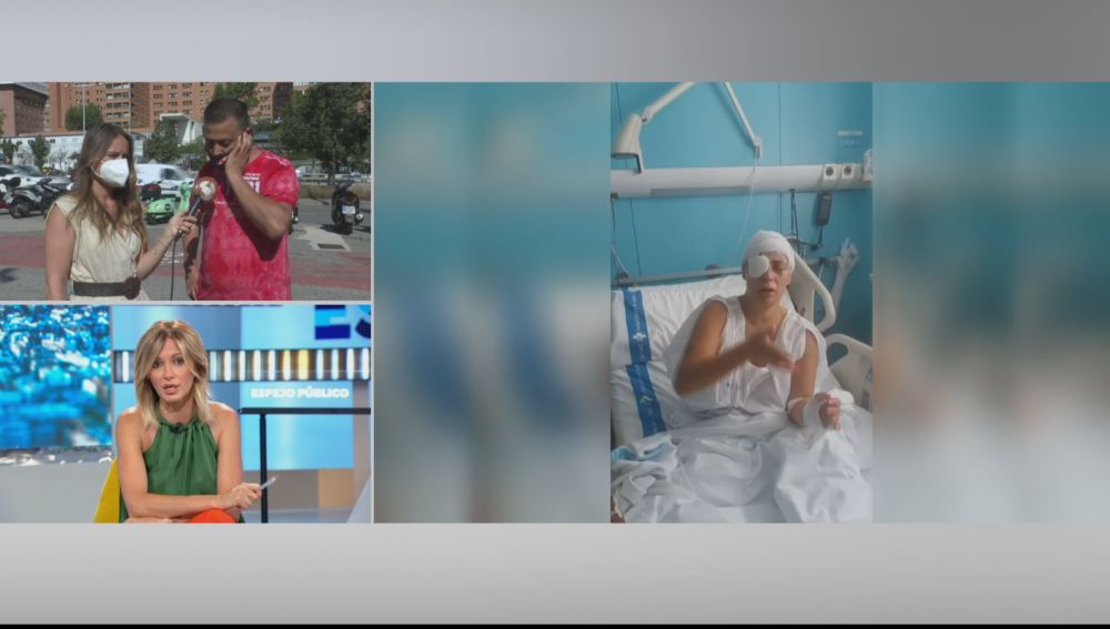 La mujer quemada viva con sosa cáustica en Girona: "Ahora entiendo por ...