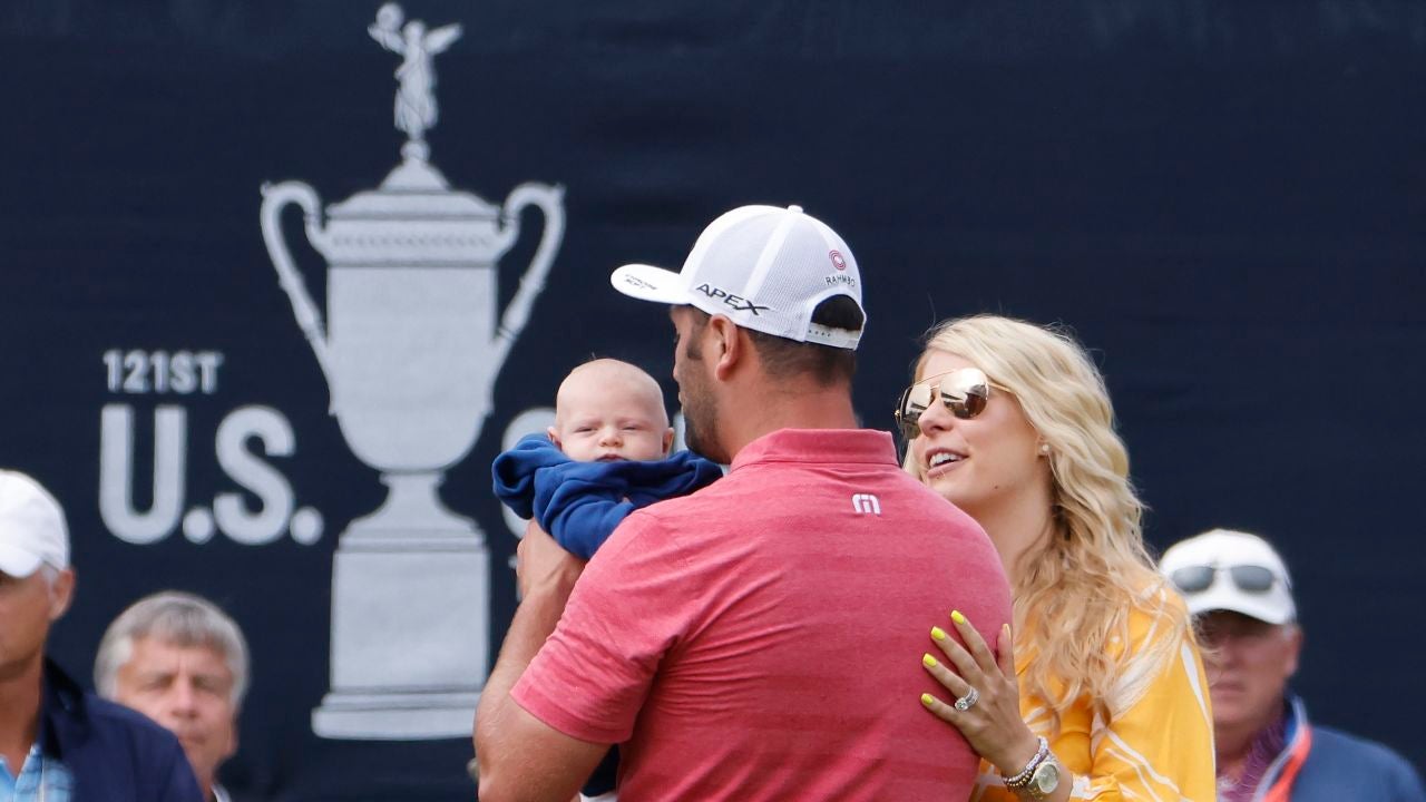 La frase que Jon Rahm le dijo a su hijo nada más ganar el US Open de golf