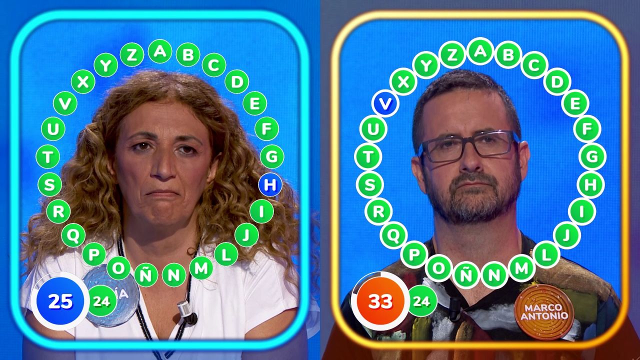 'El Rosco' completo con el que Sofía ha ganado el bote de 'Pasapalabra'
