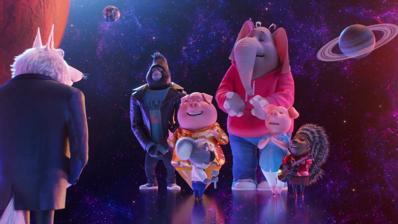 Avance en exclusiva de una escena de '¡Canta 2!': "¿Cómo se llama el show?"