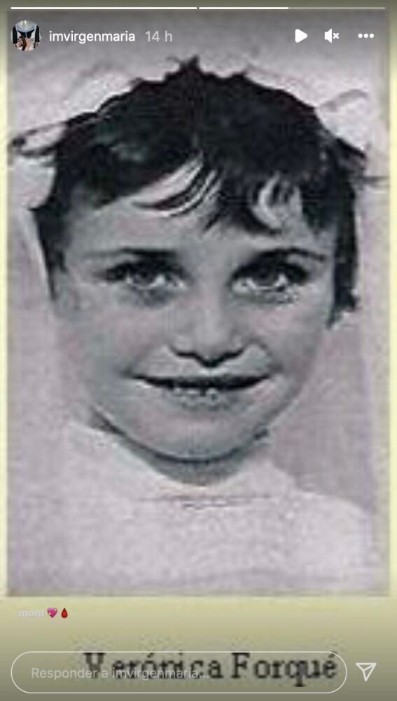 María Iborra homenajea a su madre Veronica Forqué cuando se cumplen ...