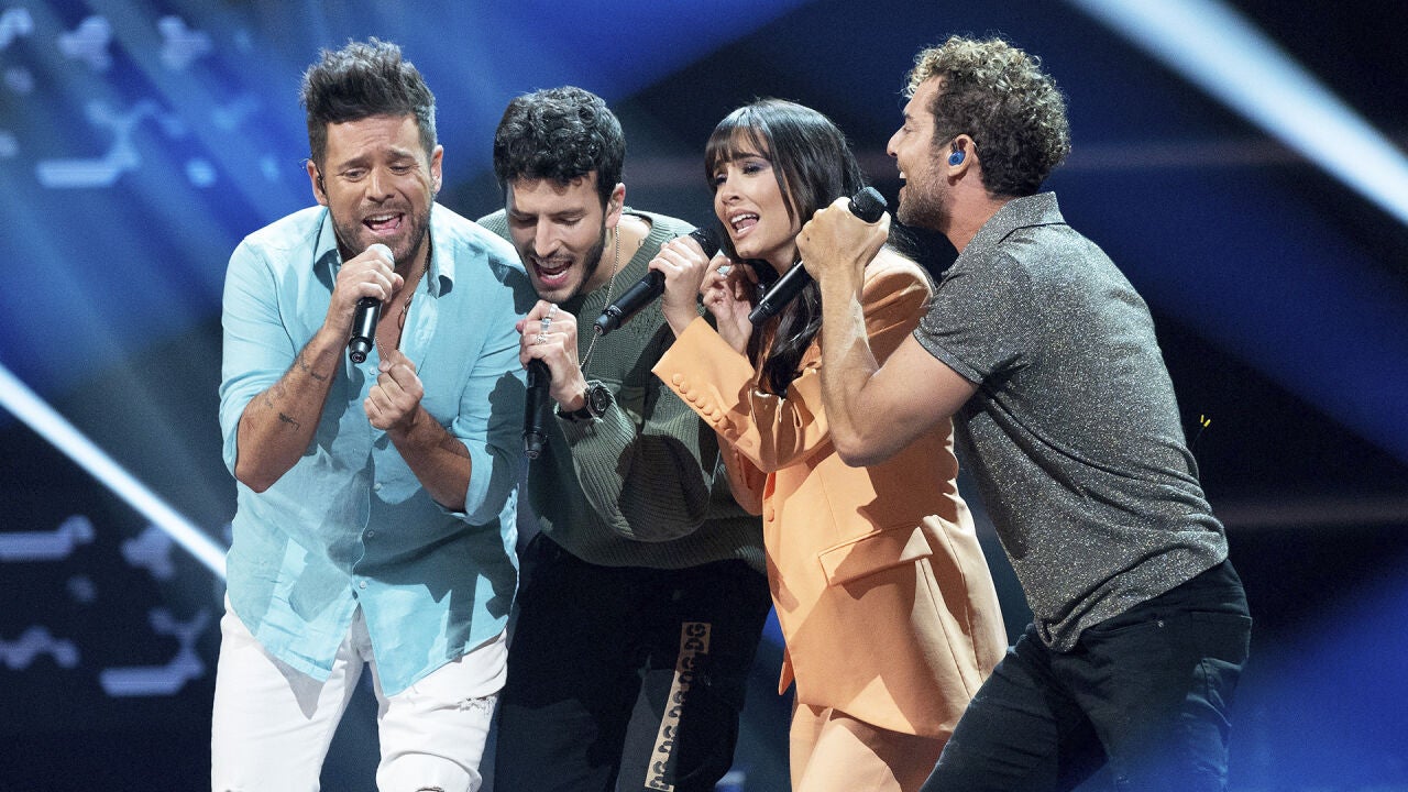 Aitana, David Bisbal, Pablo López y Sebastián Yatra inauguran 'La Voz ...