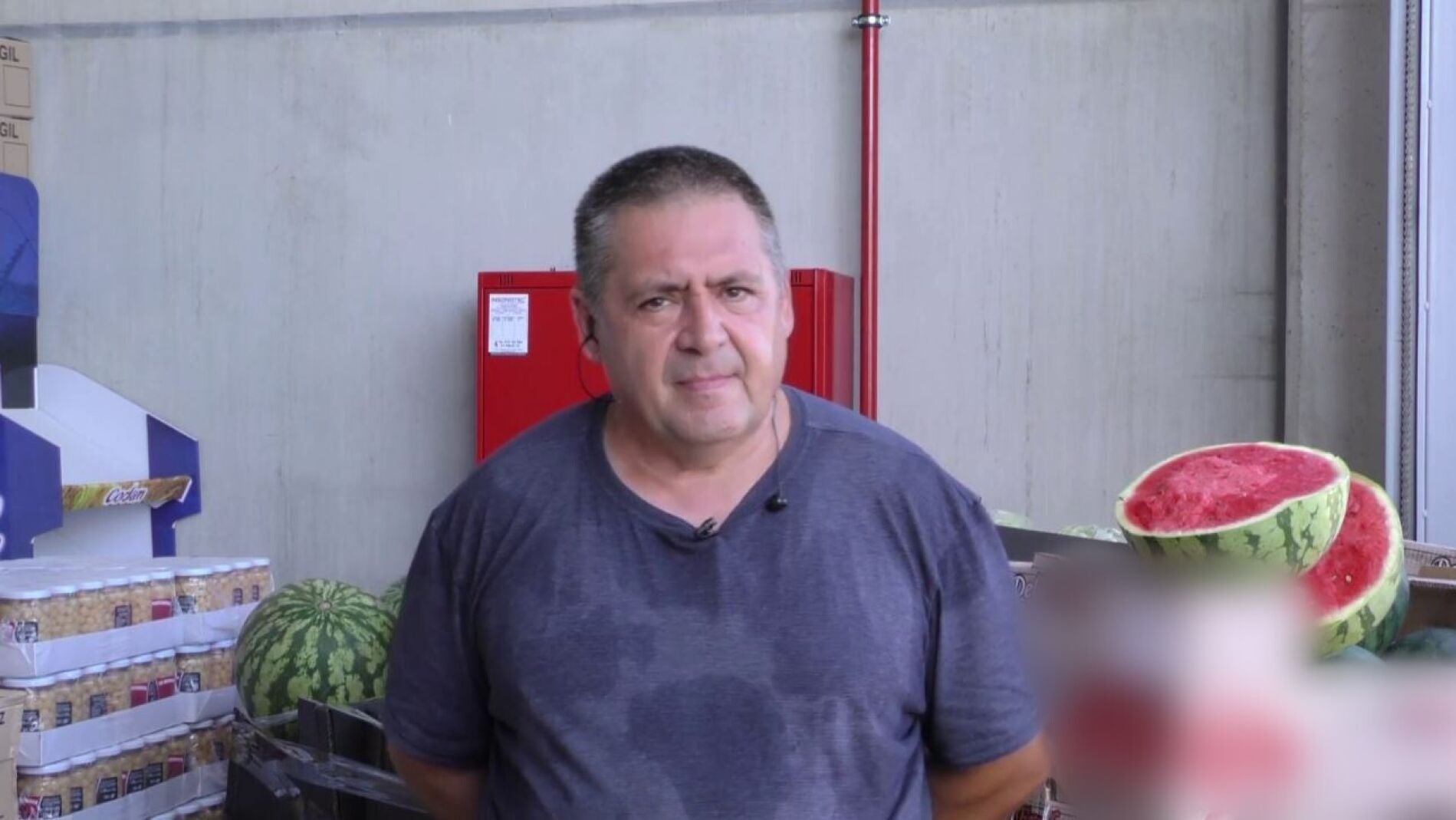 El truco del "rey de las sandías" para vender sus frutas a un euro