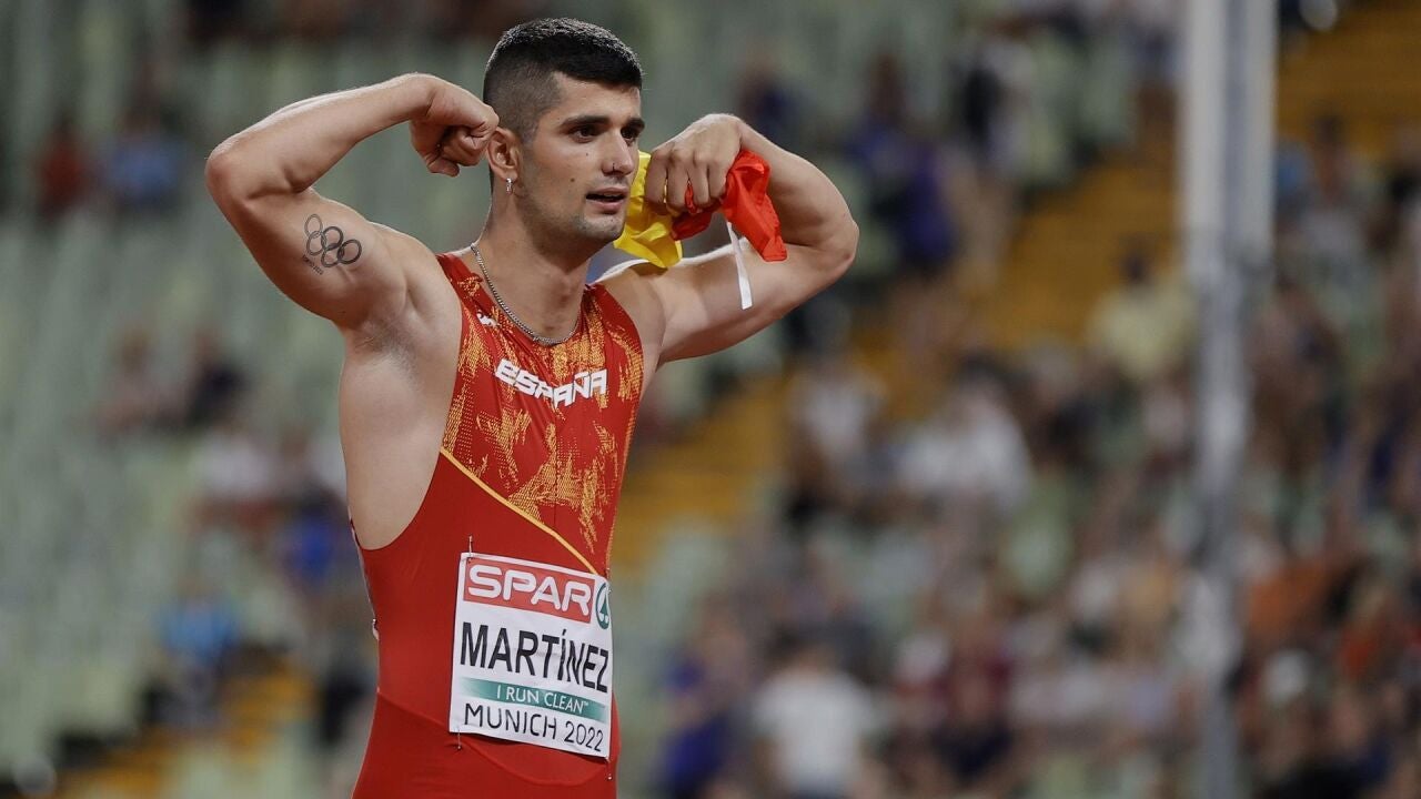 Asier Martínez, tras su oro: "Me he sentido muy bien, aunque ha sido ...