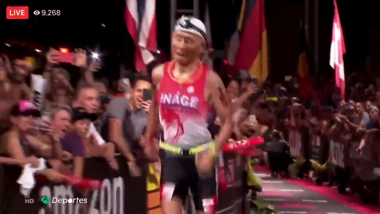 La gesta de Hiromu Inada: completa un ironman con 85 años