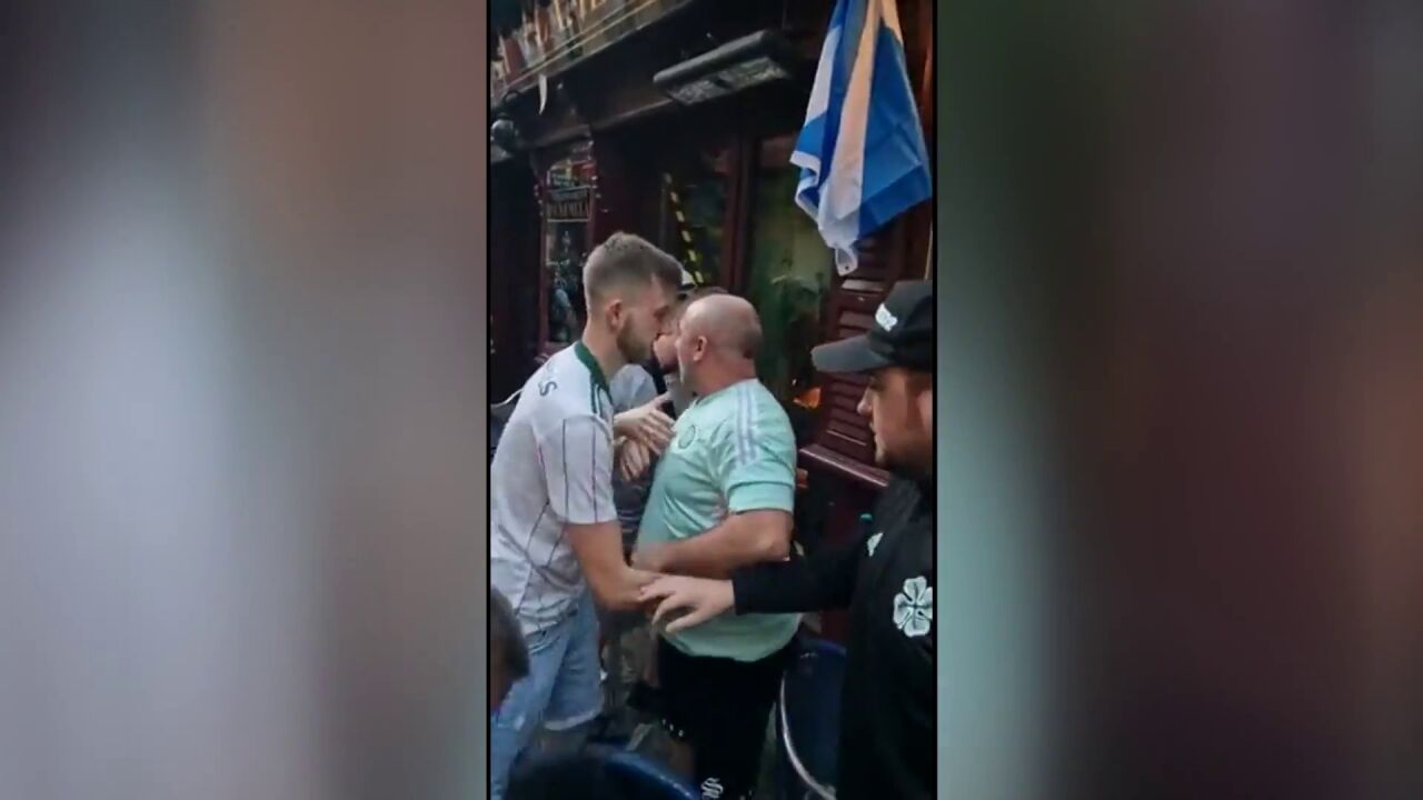 La Policía carga contra hooligans del Celtic en Madrid antes del ...