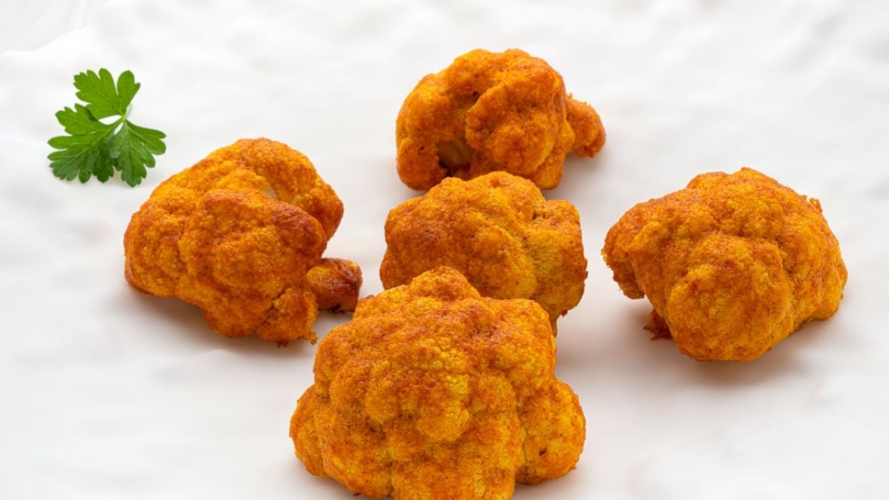 Receta de coliflor asada con cúrcuma, de Karlos Arguiñano