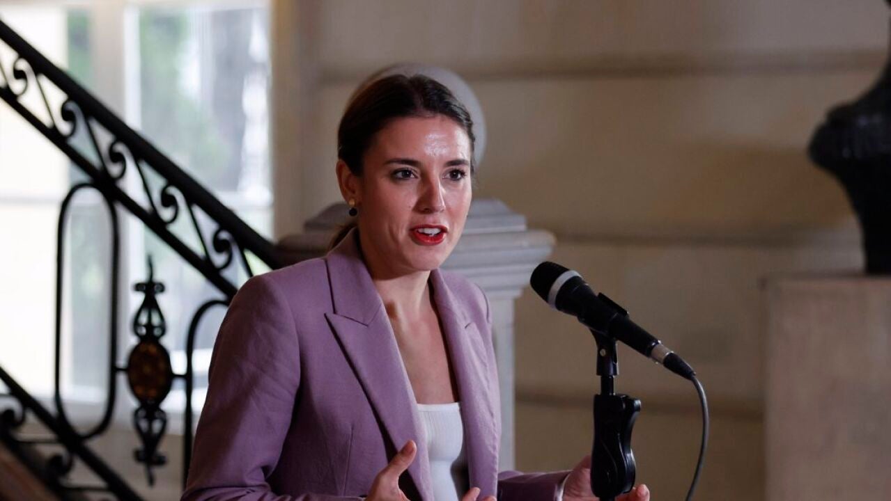 Irene Montero acusa a jueces de no cumplir la ley del solo sí es sí por ...