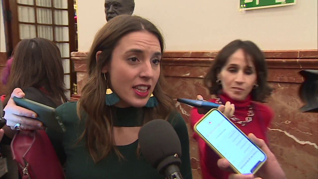 Irene Montero insiste en que la ley del 'solo sí es sí' es "sólida" y ...