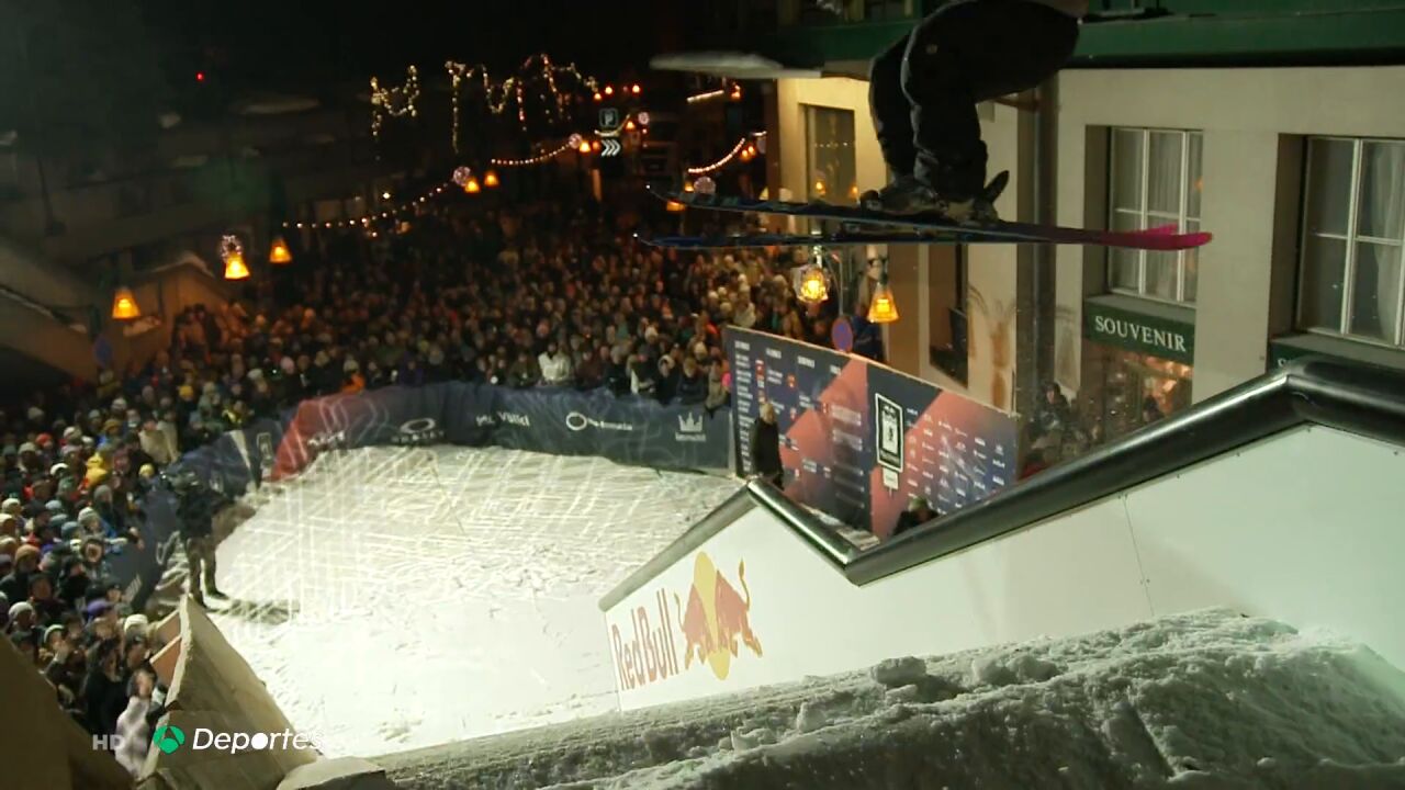 El espectacular circuito de esquí freestyle en la localidad austriaca ...