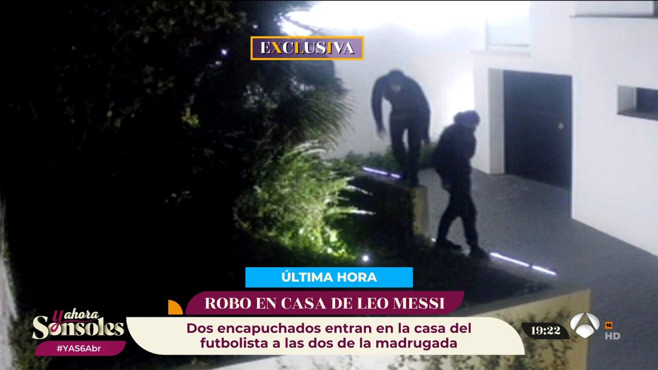 Asalto a la casa de Leo Messi: imágenes y datos exclusivos del momento