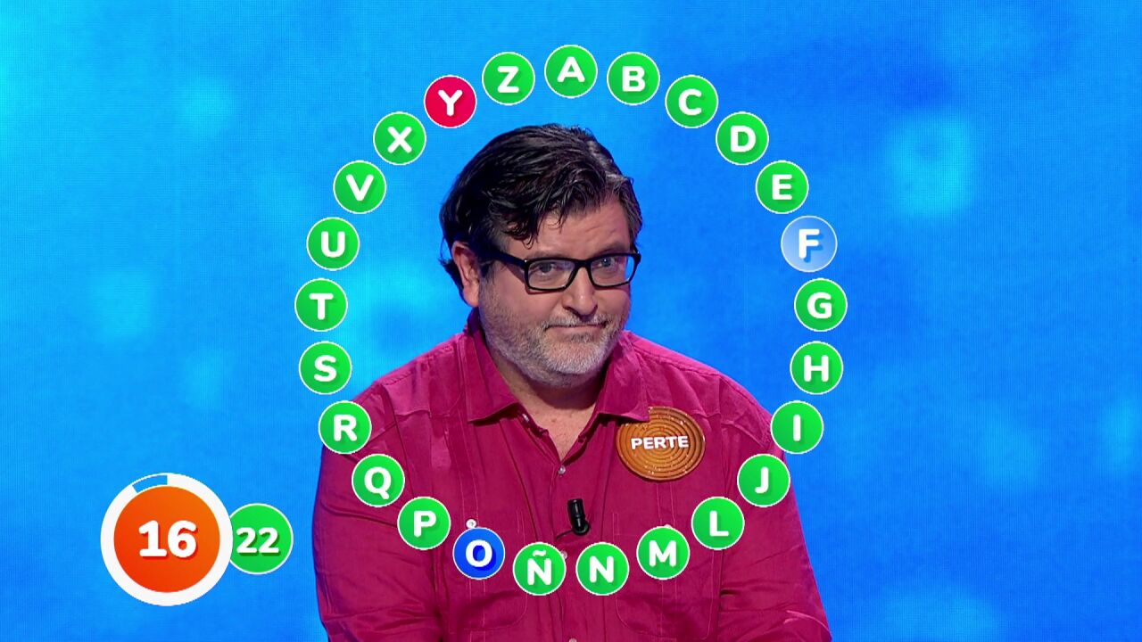 ¡Perte tiene que ir a por un 24 en 'El Rosco'! Su remontada más difícil ante Marta