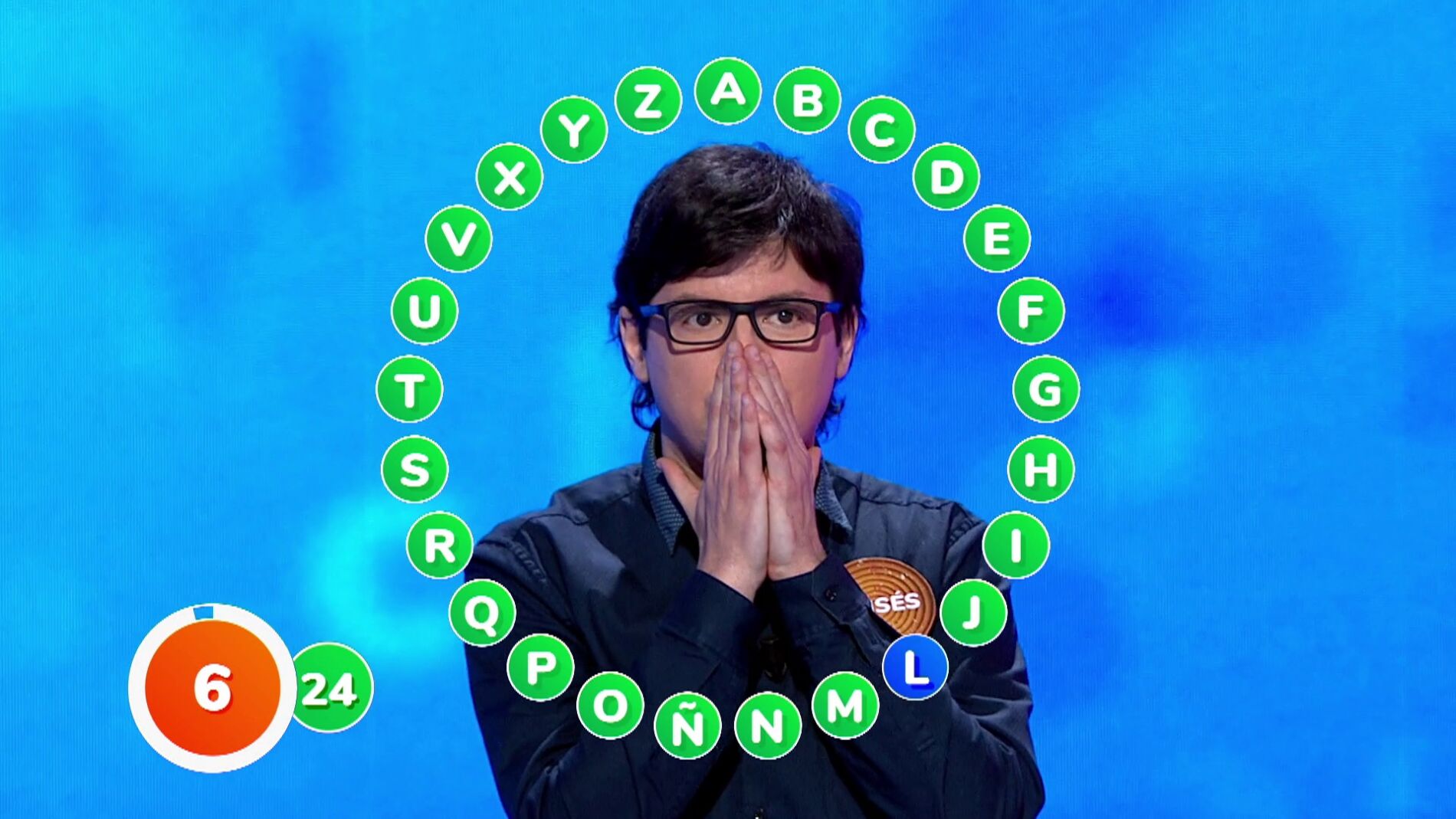 El primer 24 de Moisés… ¡a una de completar ‘El Rosco’!: ¿Cae el bote de ‘Pasapalabra’?