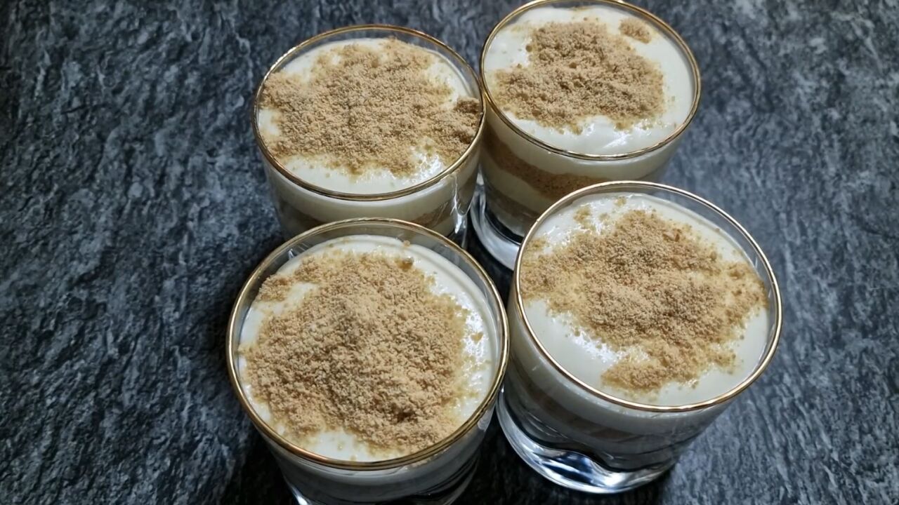 Postre portugués con solo tres ingredientes: Vasitos de serradura