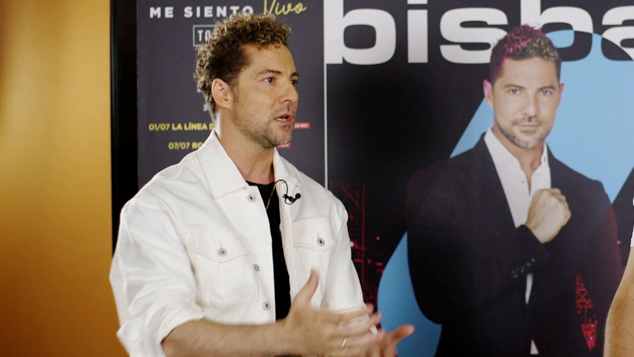 David Bisbal, a punto de iniciar una nueva gira: "El éxito llega porque ...