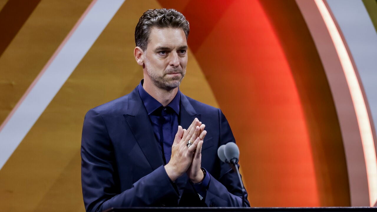 Pau Gasol, en el Olimpo del baloncesto entrando en el Salón de la Fama