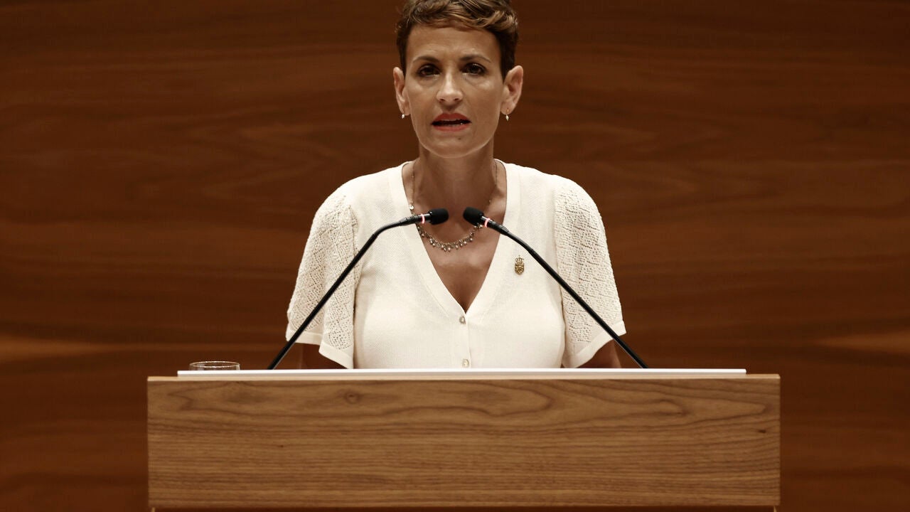María Chivite, reelegida como presidenta de Navarra gracias a la ...