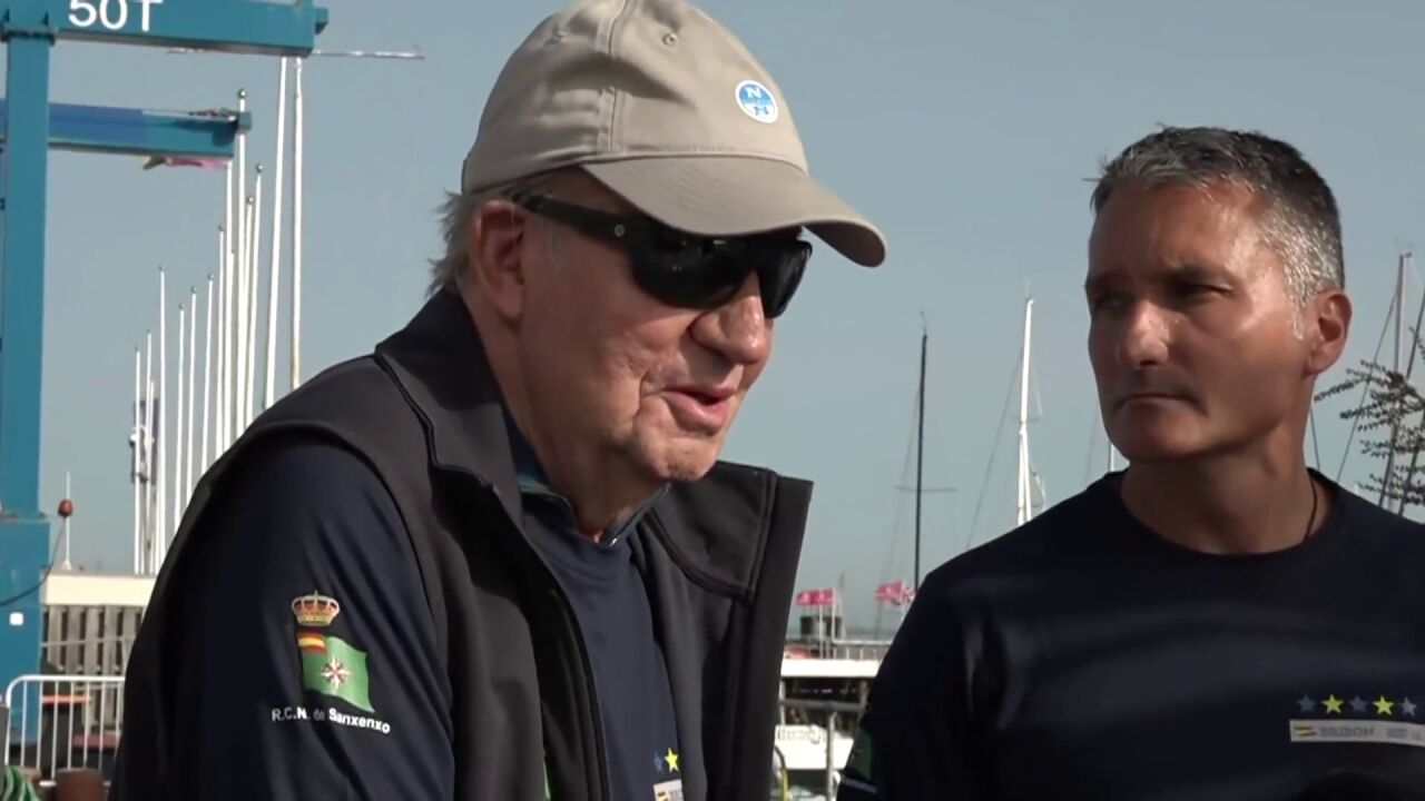 Las espontáneas palabras del rey emérito Juan Carlos I tras la muerte ...